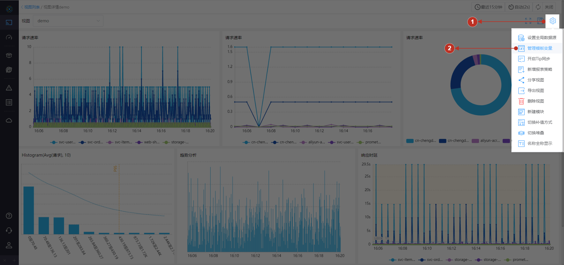 模板变量 | DeepFlow Docs